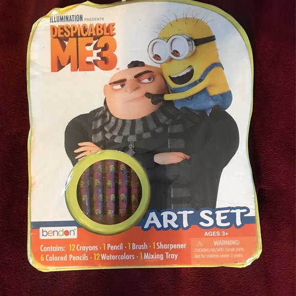 Bendon | Toys | Despicable Me3 Art Set | Poshmark